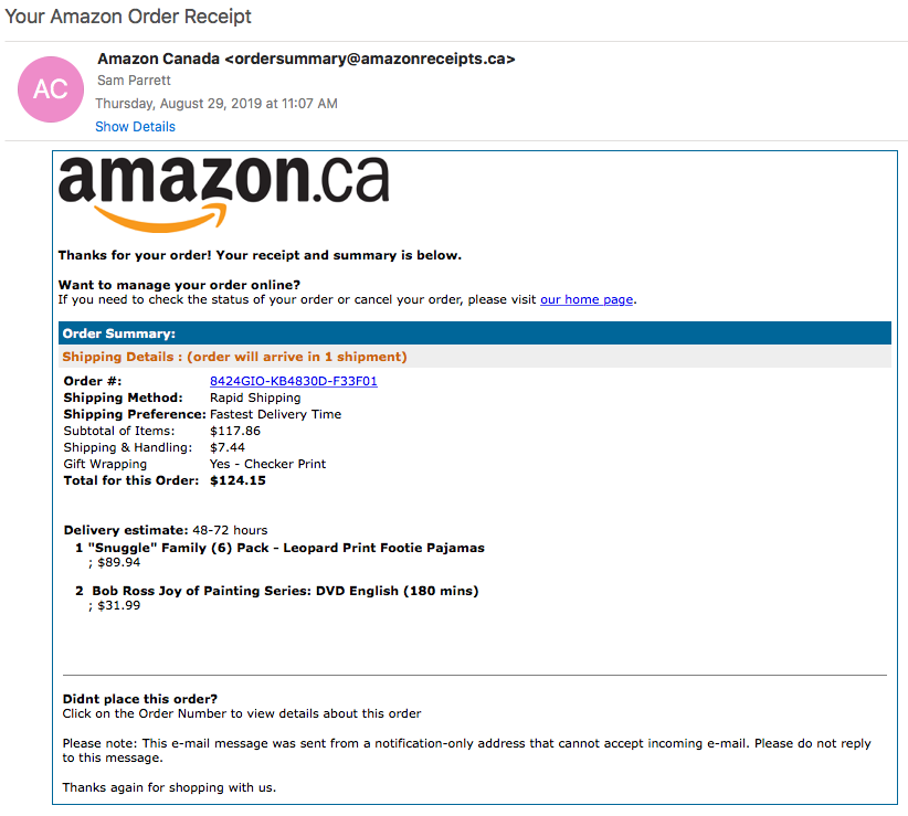 Amazon Prime Phishing